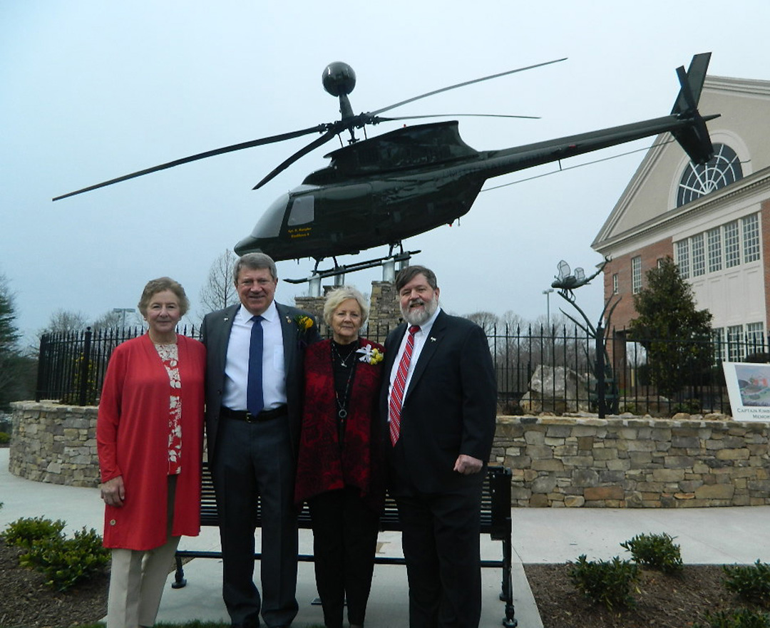 Jim and Betty Garrison are presented The Order of the Palmetto